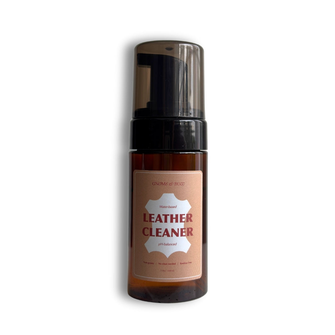 Premium Leather Cleaner Set for Bags & Wallets | Water-based & pH-balanced