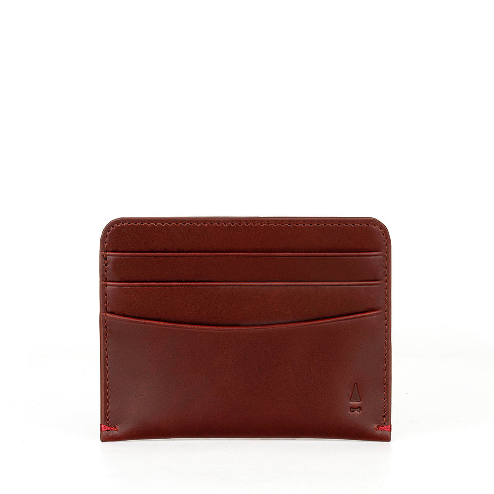 Gulliver Slim Cash Card Holder Wallet (RFID USA Wax Leather ...