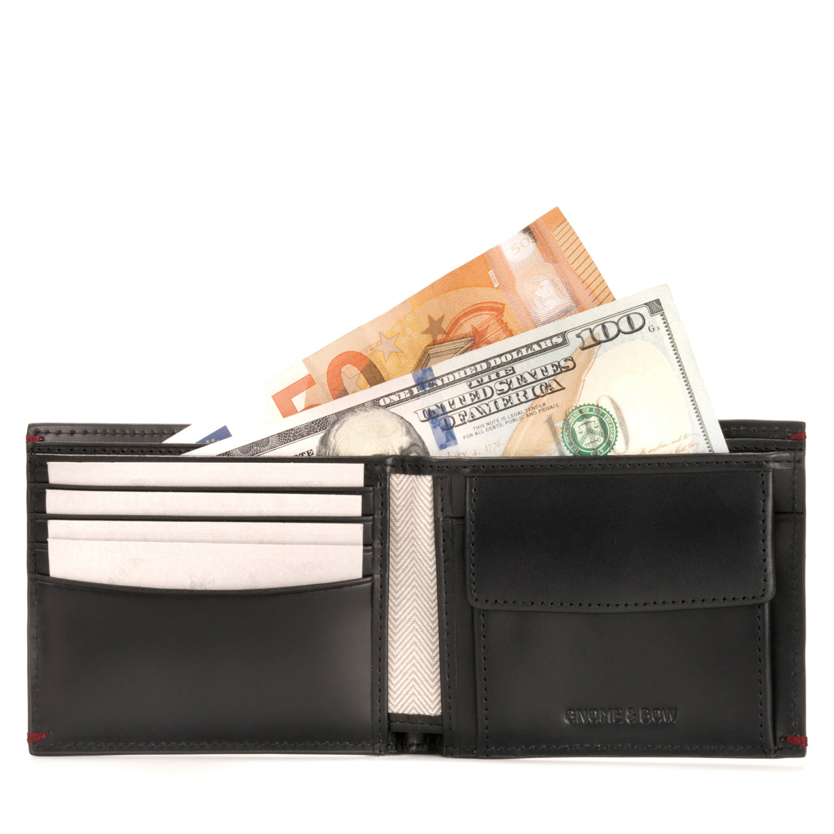 Gulliver Coin Pouch Bifold Wallet (Wax Leather | RFID)